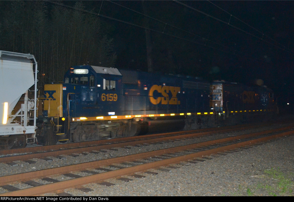CSX GP38-2S 6159 and 4418 on C746-22